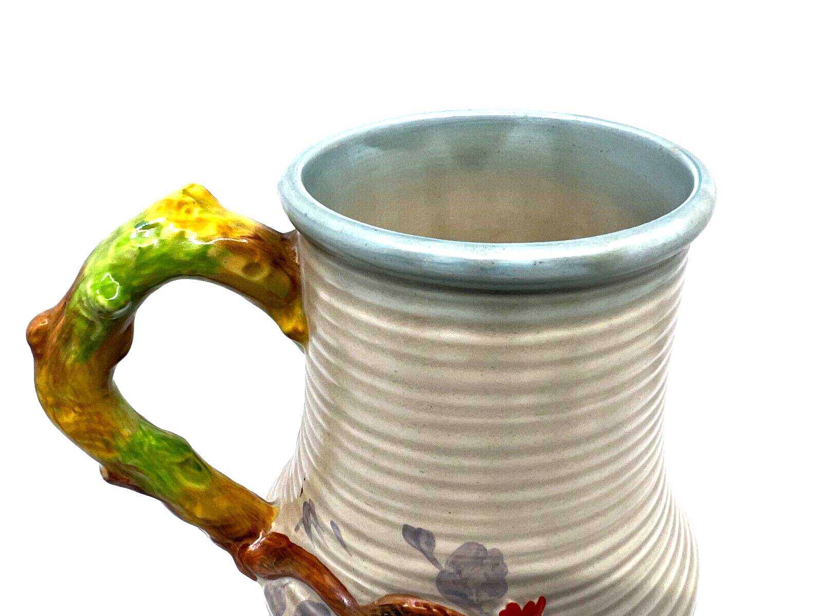 Clarice Cliff Newport Pottery Ribbed Parrot Jug/pitcher C. 1930s | eBay