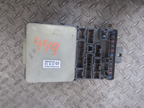 2000 HONDA ODYSSEY RIGHT MULTIPLEX CONTROL SYSTEM FUSE BOX RELAY 38800 ...