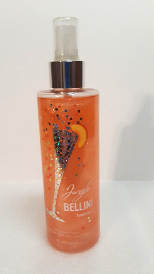 Bath Body Works Jingle Bellini Shimmer Fragrance Mist & Shea Lotion SET ...