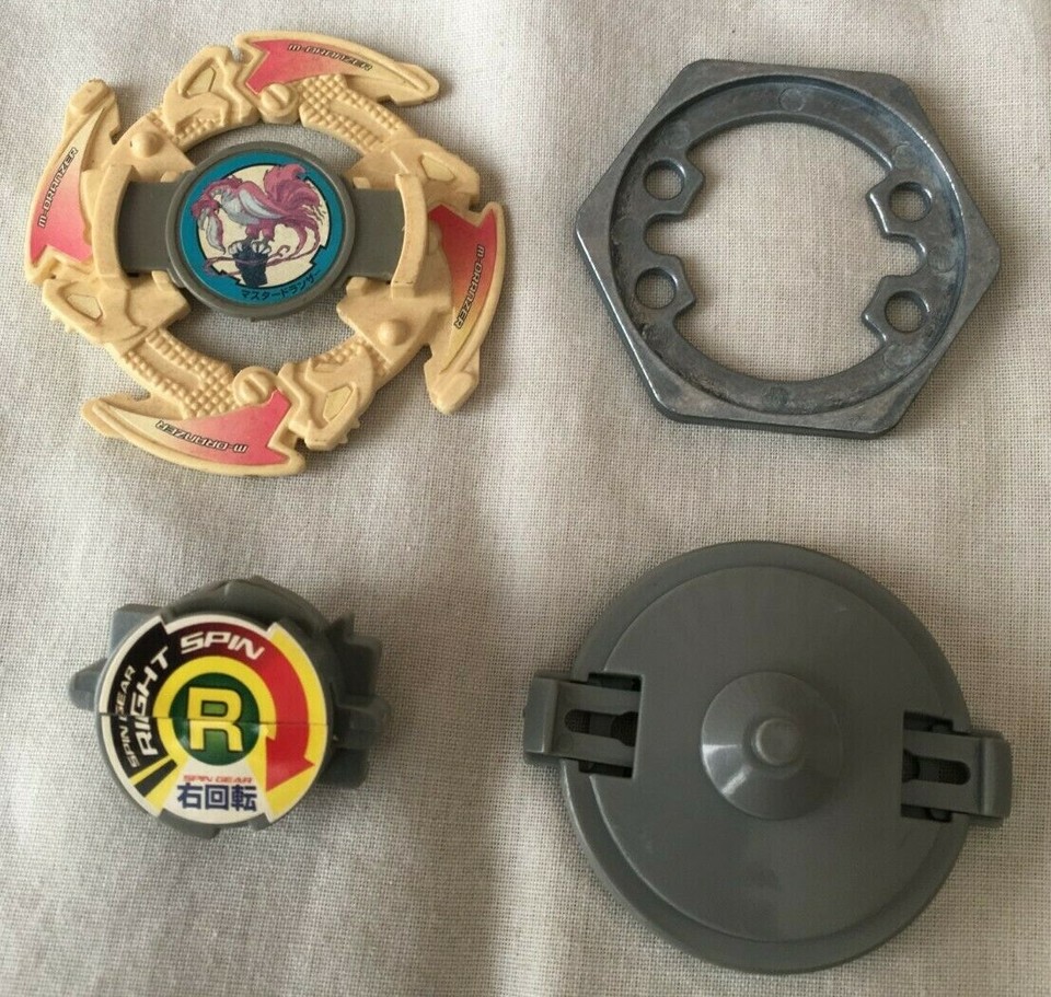 BEYBLADE PLASTIC GEN TAKARA GENUINE USED BEYBLADES ACCESSORIES HASBRO ...