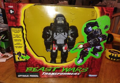 Transformers Retro Beast Wars Optimus Primal Action Figure NIB Reissue ...