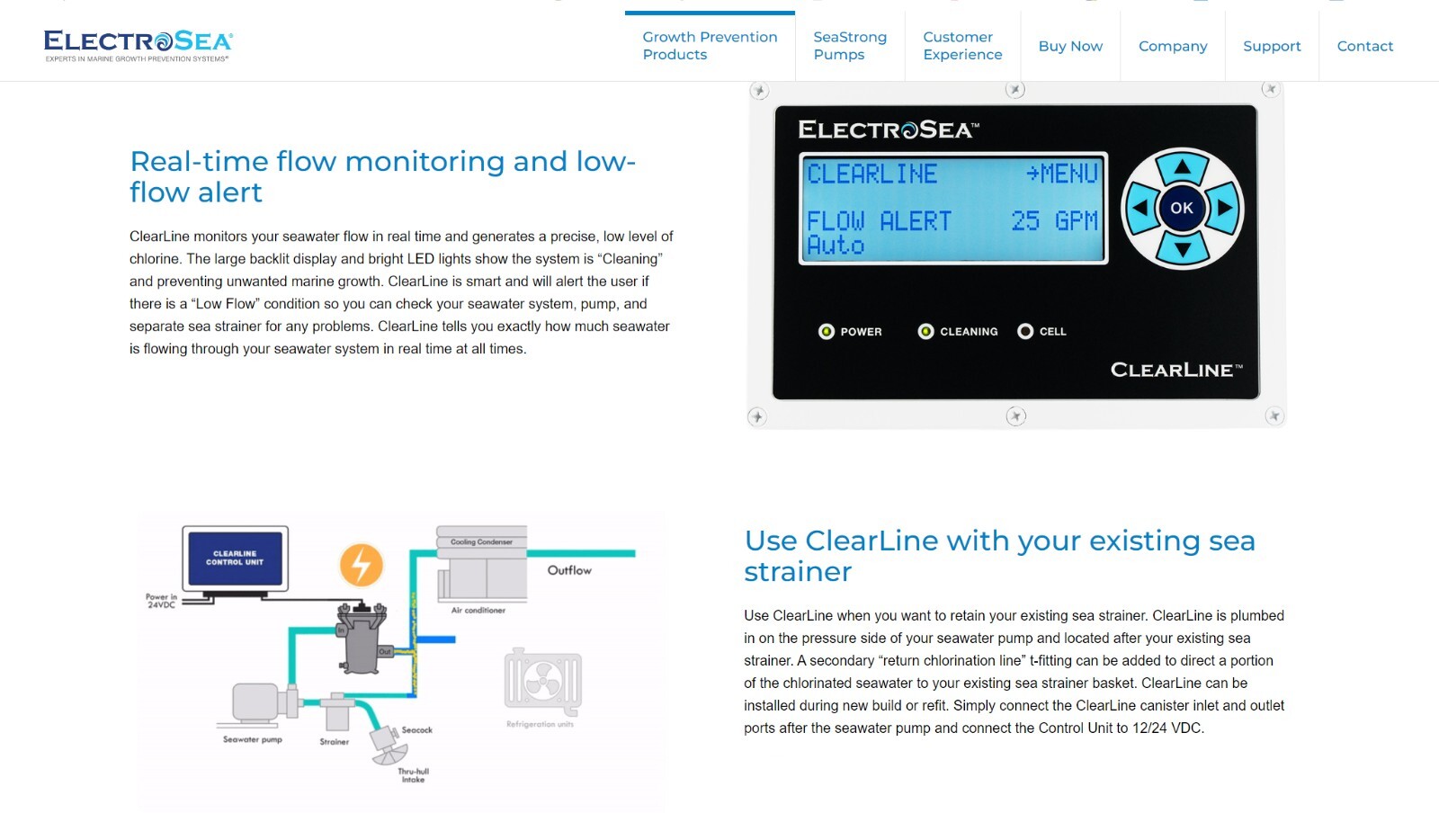 ElectroSea ClearLine CL-430-N1.0 System 12/24 Volt - SPECIAL BLOWOUT PRICE - | eBay