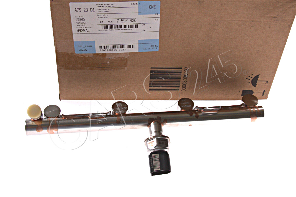 Genuine BMW F20 F20N F21 F21N F30 F31 Fuel Injector Rail Pipe OEM ...