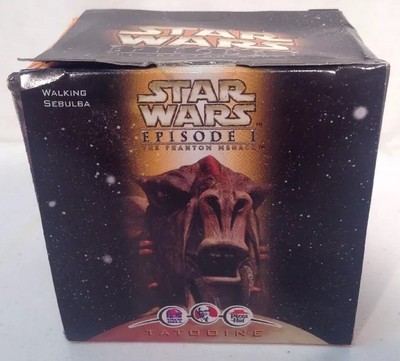 Star Wars Episode I Tatooine Walking Sebulba Figurine Toy Sealed In Box ...