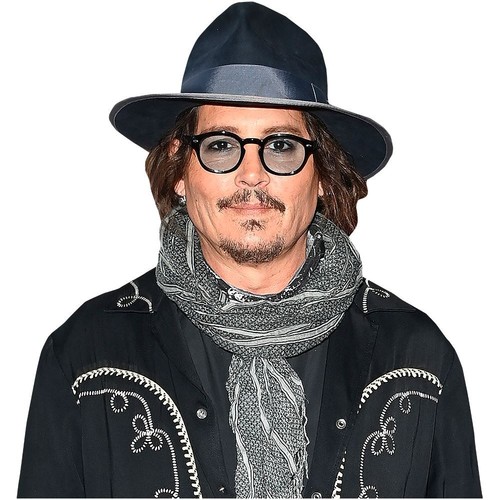 Johnny Depp (Scarf) Half Body Buddy Cutout | eBay