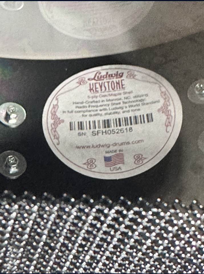 Ludwig Keystone Black Oak Snare 8x14 W/case. Mint Condition. | eBay
