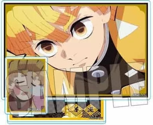 Acrylic Stand Panel Zenitsu Agatsuma Big Memorse Demon Slayer Red-Light ...