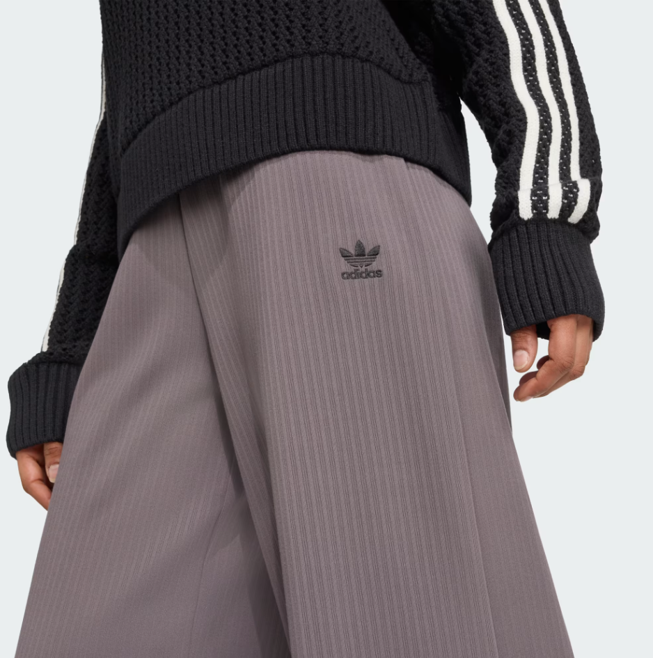 ADIDAS Originals Essentials Winterized Wide Rib Pants For Women JV7485 ...