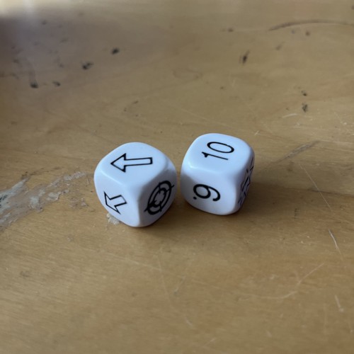 Warhammer 40k - Scatter Dice - Artillery - Oldhammer - Original | eBay UK