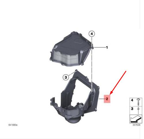 NEW BMW 5 F10 HEATER BLOWER HOUSING 64119216214 9216214 OEM NO DUTY TO ...