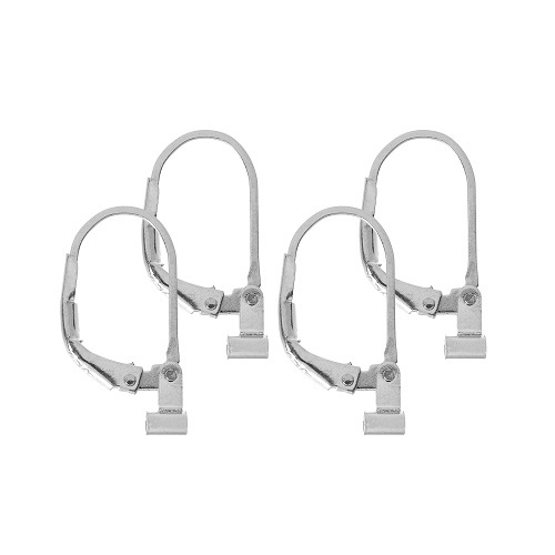 Earring Convertiblez for pierced ears-2 pair Silver Converts Post to ...