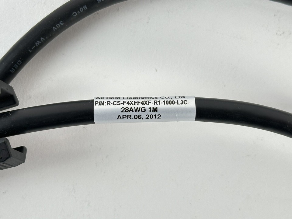 Dell R-CS-F4XFF4XF-R1-1000 Stacking Cable Powerconnect 28AWG 1m 3FT CX ...