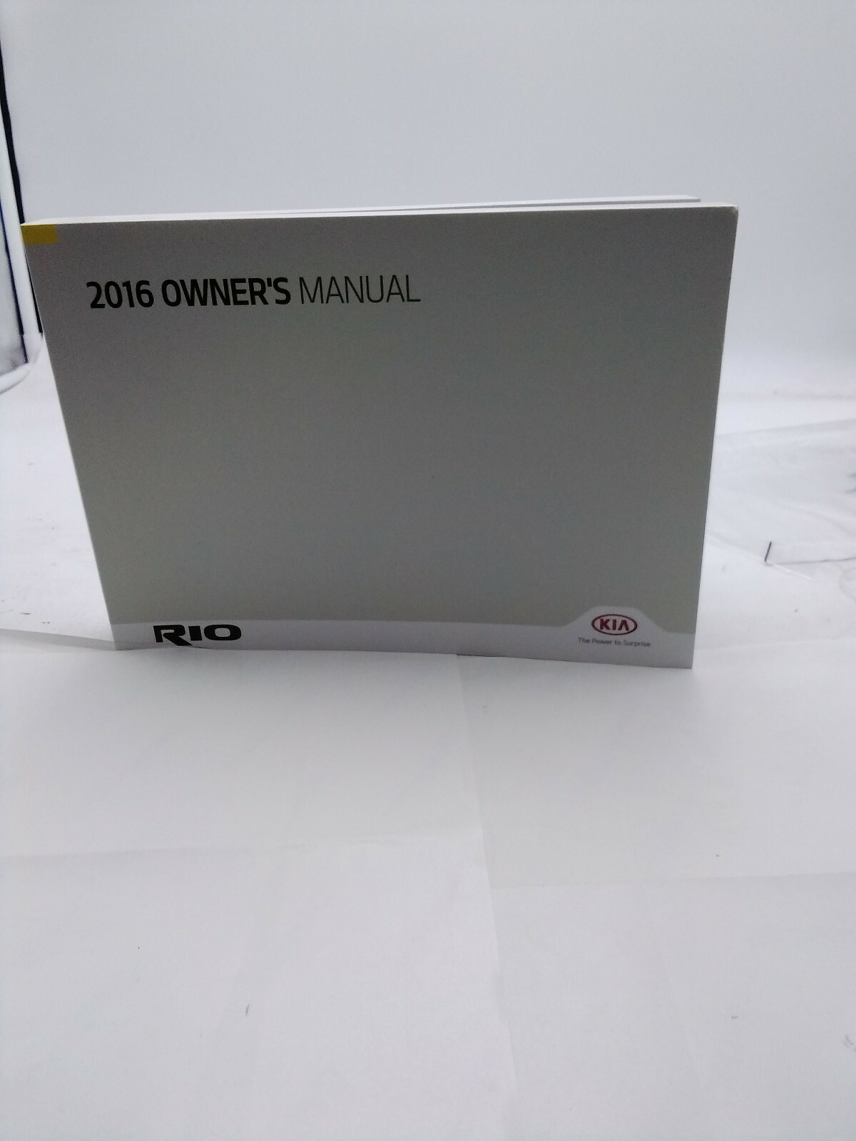 2016 Kia Rio Car Owner's Manual Book | eBay