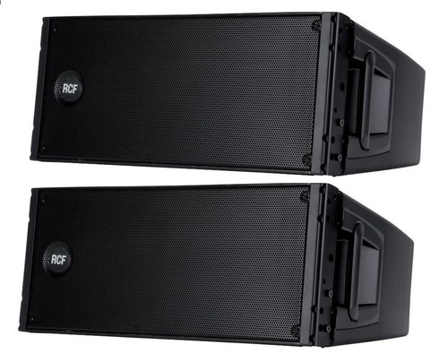 2x RCF HDL 20-A ACTIVE LINE ARRAY MODULE 1400W w/ Two Powerful 10 ...