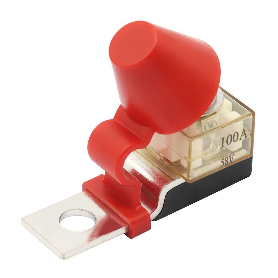 M8 Terminal Fuse Block Kit 30A 300A 58V Waterproof Battery Fuse for Car ...