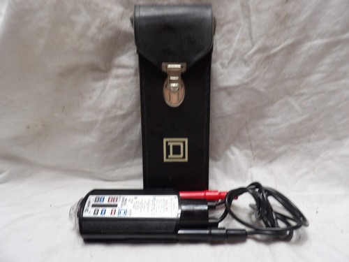 Square D Wiggy Voltage Tester and Case "nice" | eBay