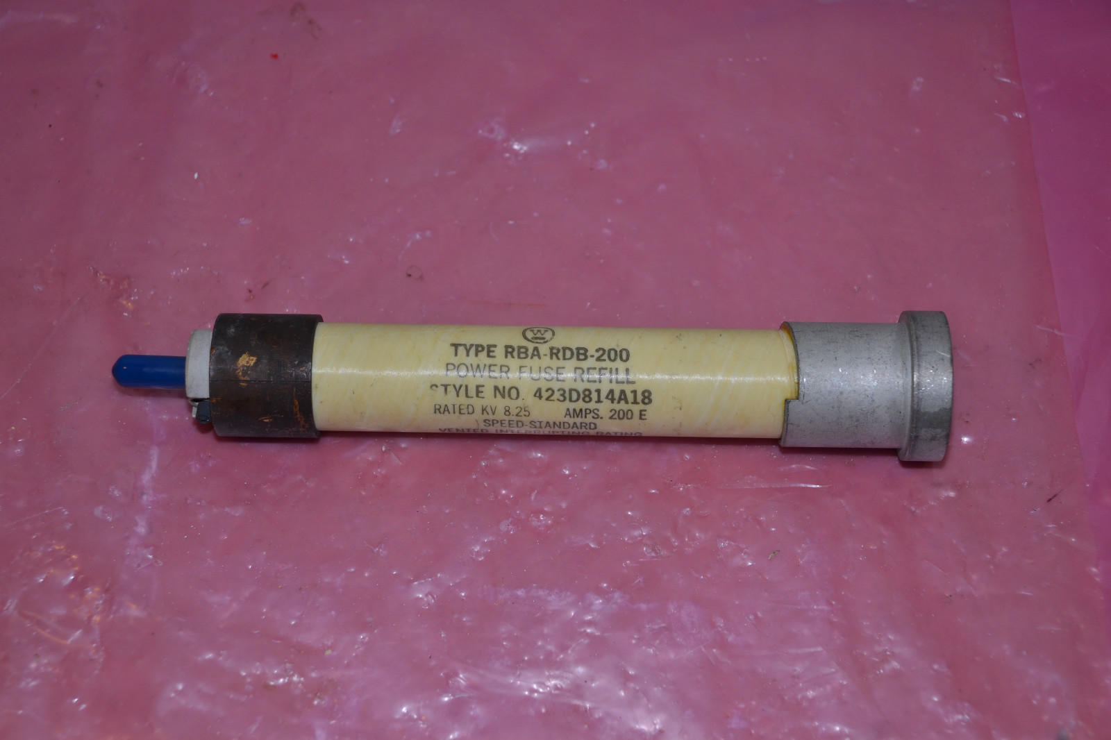 WESTINGHOUSE FUSE RBA-RDB-200 RBA RDB 200 RBARDB200 423D814A18 8.25 KV ...