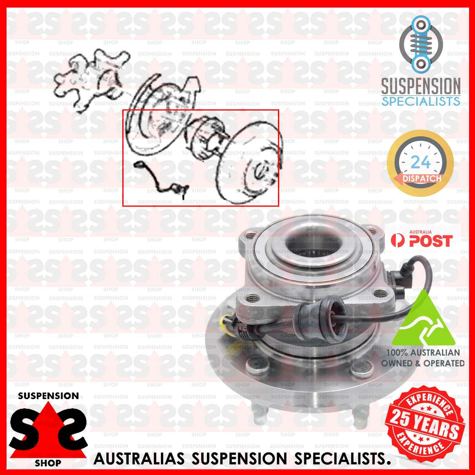 Rear Axle Wheel Hub Suit HOLDEN Captiva 7 Gen. Ii (Cg) 2.4 Flexfuel AWD ...