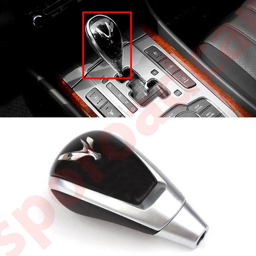 Auto Gear Shift Lever Knob leather OEM Parts For Hyundai Equus Tucson ...