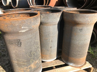 12” Ductile Iron Pipe Bell X Plain End 26-3/4” Overall Length, Stub ...