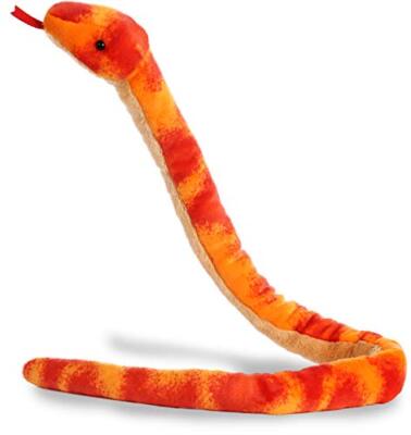 Aurora Snake Corn Snake Orange 50 " 03270 Plush Stuffed Animal Toy | eBay