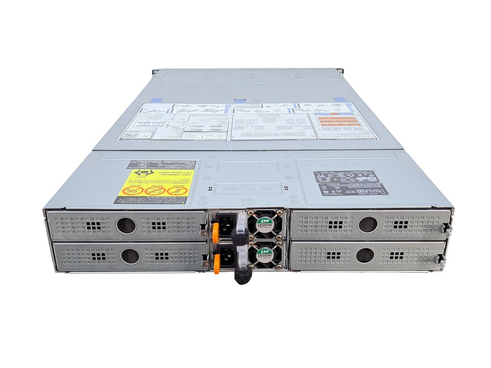 Dell C6400 Barebone Chassis w/ 4x Node Blanks Dual 1600W EPP PWS-95HR5 ...