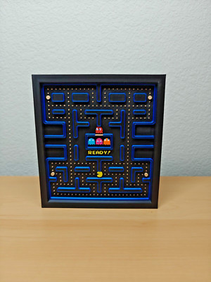 Pac-Man Level Wall Art – Retro Arcade Gaming Decor | eBay