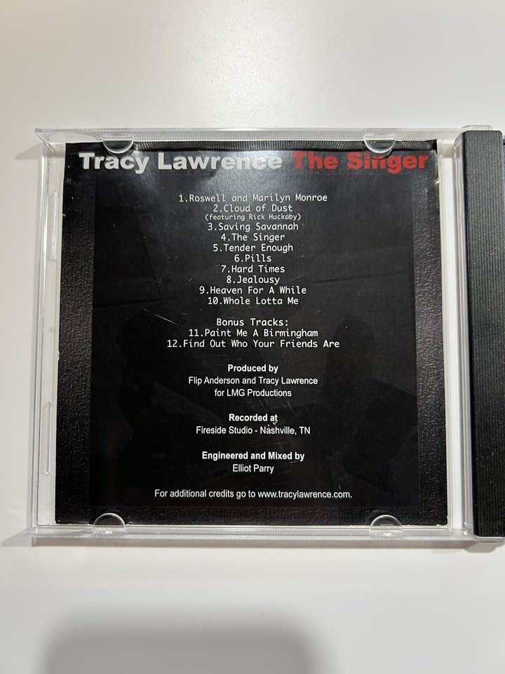TRACY LAWRENCE - The Singer - CD - **SIGNED 793573946096| eBay