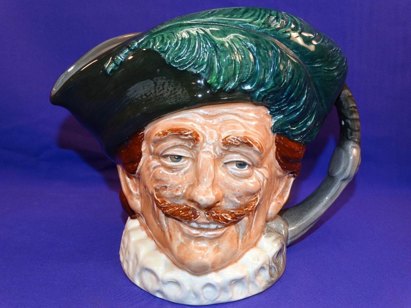 VINTAGE ROYAL DOULTON 6" CHARACTER / TOBY JUG THE CAVALIER D6114 ...