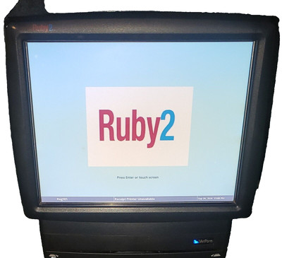 Rebuilt VeriFone Ruby 2 Touch Screen POS Console for Commander & Ruby ...