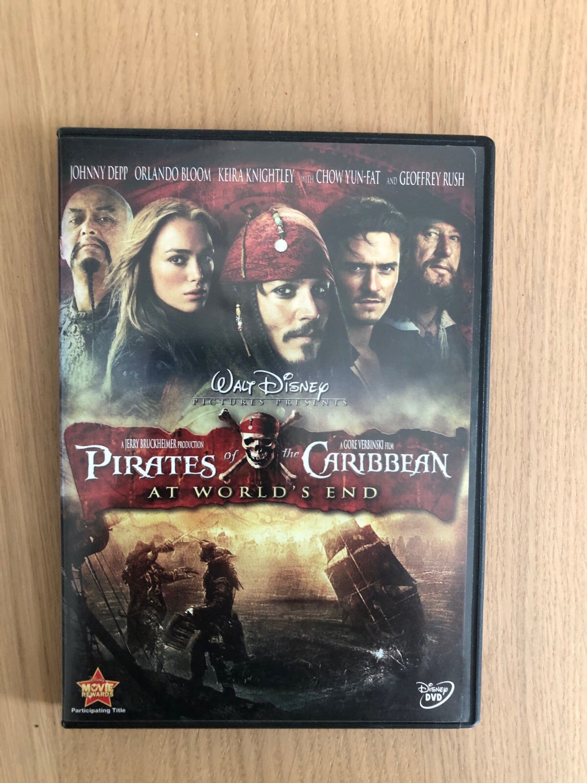 Pirates of the Caribbean: At World's End (DVD, 2007) Johnny Depp ...