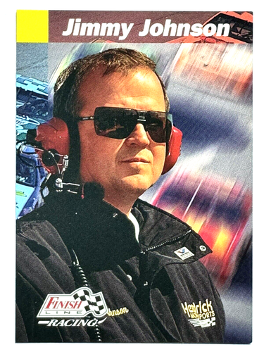 JIMMY JOHNSON VP For JEFF GORDON, RICKY RUDD & KEN SCHRADER 1993 Finsh ...