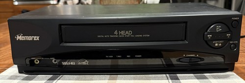Memorex VHS VCR HQ Digital Auto Tracking Quick Start Recorder Model # ...