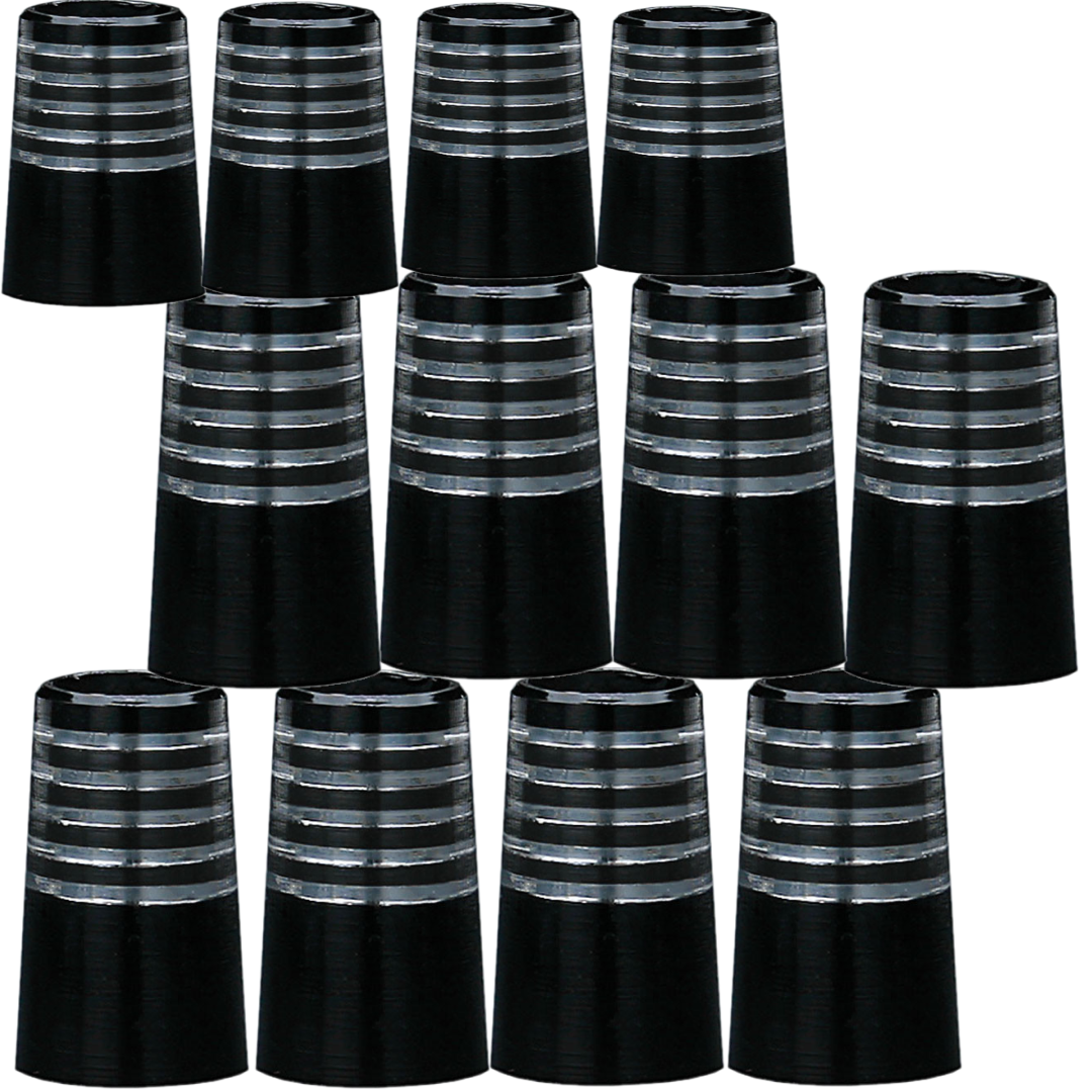 The GolfWorks 10R Designer Iron Golf Club Ferrules 12 Pack – Fits .370 ...