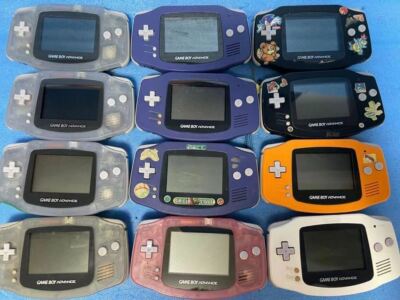 Gameboy Advance Lot of 12 Junk for parts As Is GB Nintendo console ...
