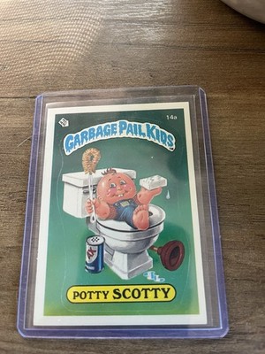Potty Scotty GPK 14a 1985 | eBay