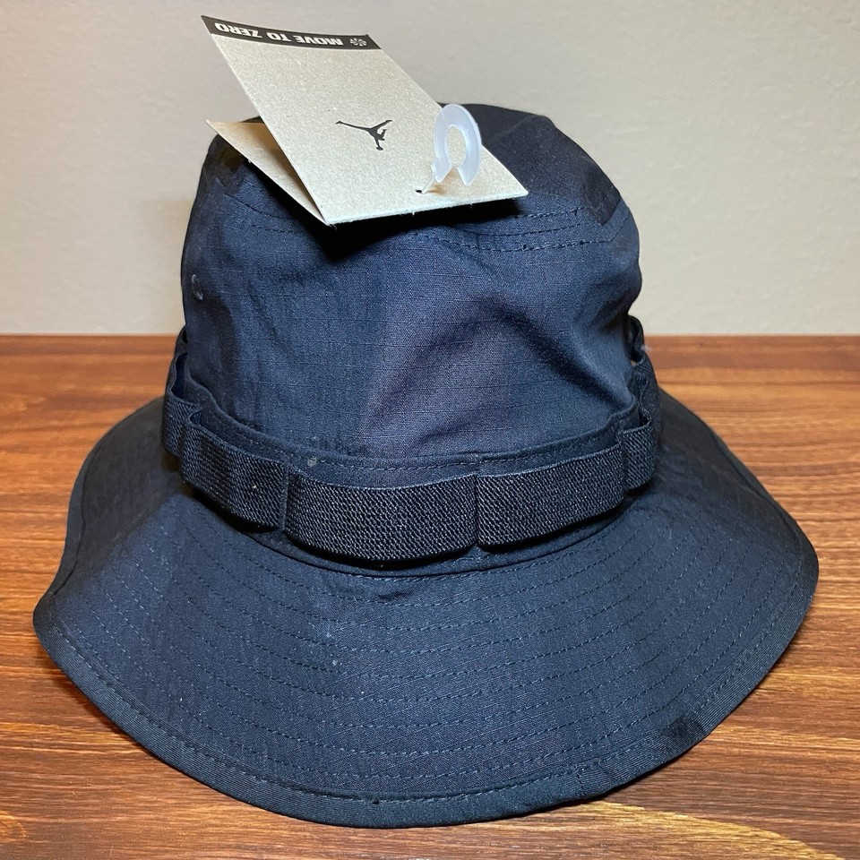 Nike Jordan Apex Bucket Hat Size M/L Black Adult Unisex HM5753-010 NEW ...