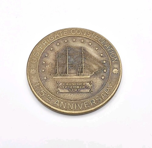 Vintage 175th Anniversary City Of Baltimore US Frigate Constellation ...