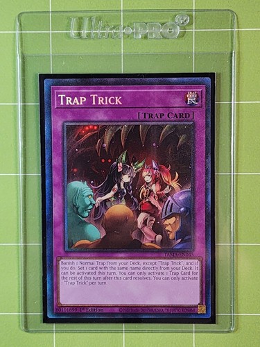 Yugioh! Trap Trick TAMA-EN045 Collector's Rare 1st Edition NM/MINT | eBay