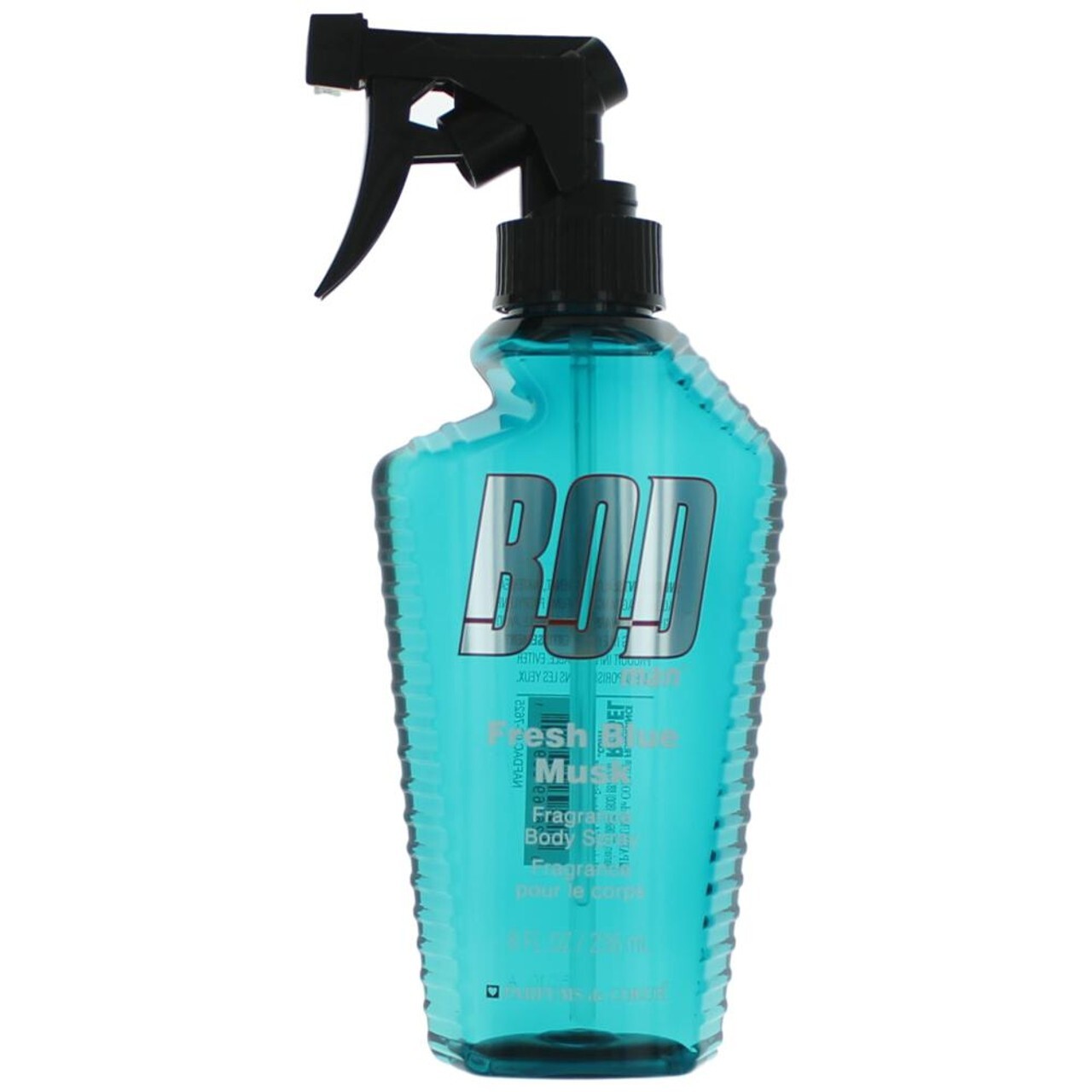Bod Man Fresh Blue Musk by Parfums De Coeur, 8oz Fragrance Body Spray ...