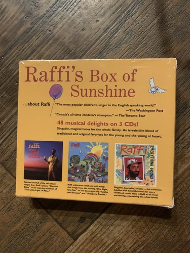 RAFFI - Raffi's Box Of Sunsine - 3 DISC SET CD New 11661809321 | eBay