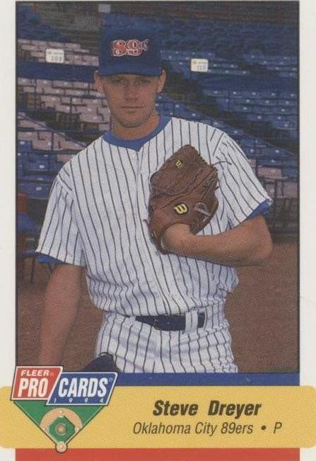 1994 Fleer ProCards Minor League - Steve Dreyer #1491 (RC) for sale ...