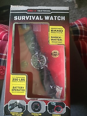 Pro-4 Tactical Survival Watch | eBay