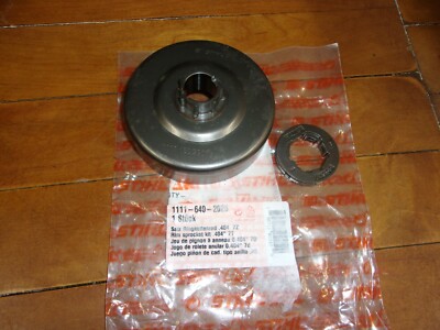 Stihl OEM Rim Sprocket Kit .404" 7T 050 051 075 076 1111-640-2025 #GM ...