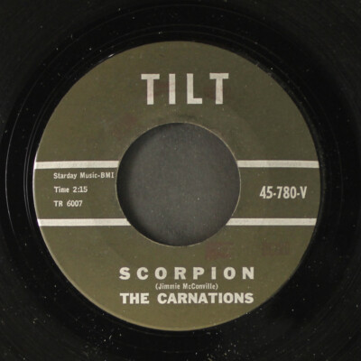 CARNATIONS: scorpion / fireball mail TILT 7" Single 45 RPM | eBay