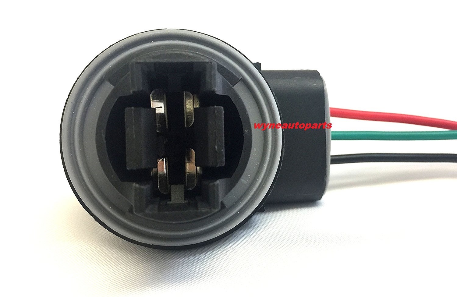 4X LED Bulb Socket Brake Turn Signal Light Harness Wire Plug 3156 3157 ...