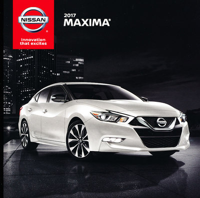 2017 Nissan Maxima 16-page Original Car Sales Brochure Catalog | eBay