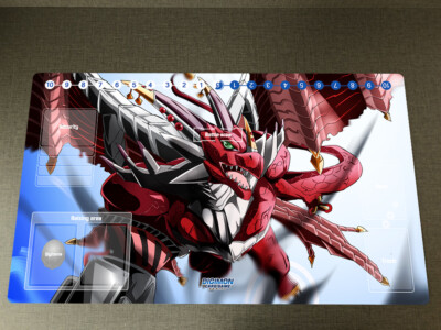 Digimon Examon Duel Playmat DTCG CCG Mat Trading Card Game Mat Mouse ...