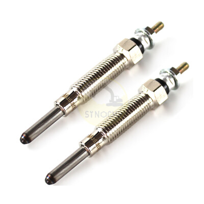 2x Glow Plug For Mitsubishi DIESEL GP5501 4M40 4M40T 306 E307B 308C ...