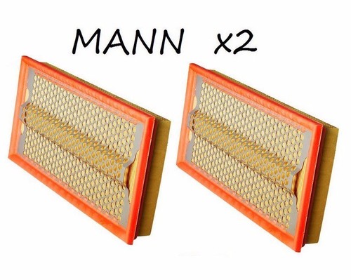 NEW Mercedes SET OF 2 W140 W124 R129 1992-1999 MANN Air Filter 003 094 ...